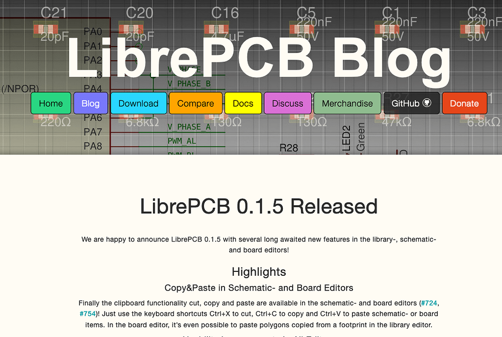 LibrePCB releases new version 0.1.5 - 📣 Announcements - AISLER Creative Community