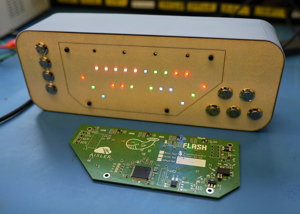 Formula Student - Blue Flash - Dashboard - University Teams - AISLER ...