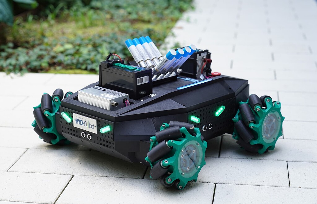 HydroBot - a Fuel Cell Powered Robot - Great Projects - AISLER Creative Community